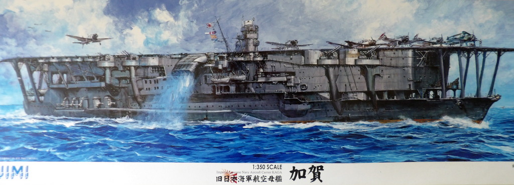 IJN KAGA, FUJIMI , 1/350, part 1 - Club CAMPI