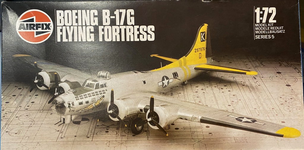 B 17, AIRFIX, 1/72 ème - Club CAMPI